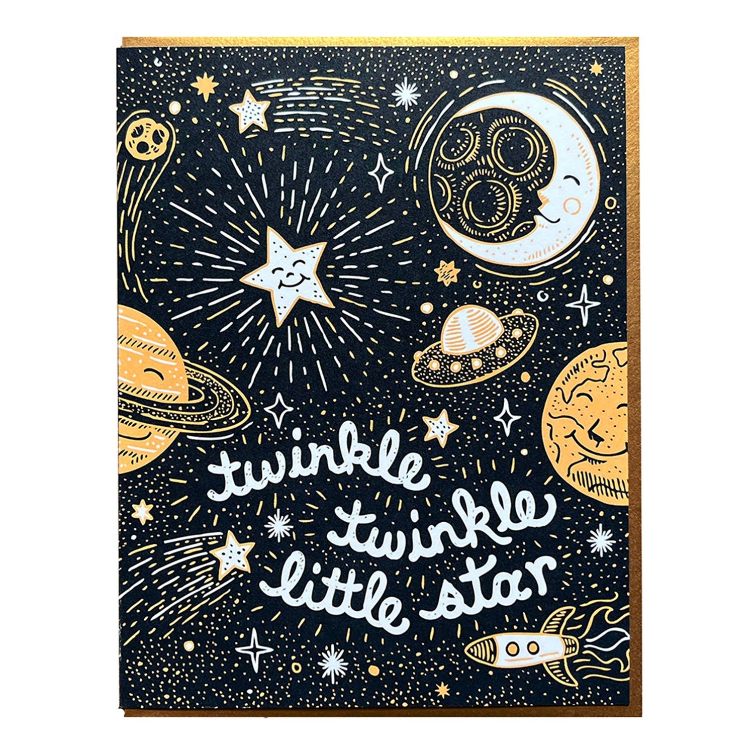 Twinkle Baby Card – Poppy & Pomelo