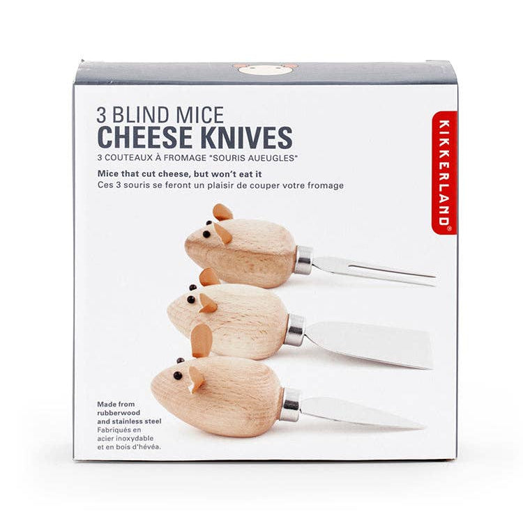 Mice Cheese Knives Set – Poppy & Pomelo